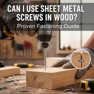 Can I Use Sheet Metal Screws In Wood? Proven Fastening