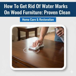 How To Get Rid Of Water Marks On Wood