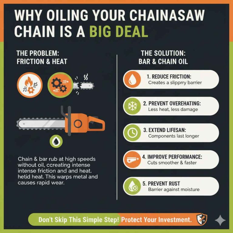 How to Oil Chainsaw Chain: Essential Guide