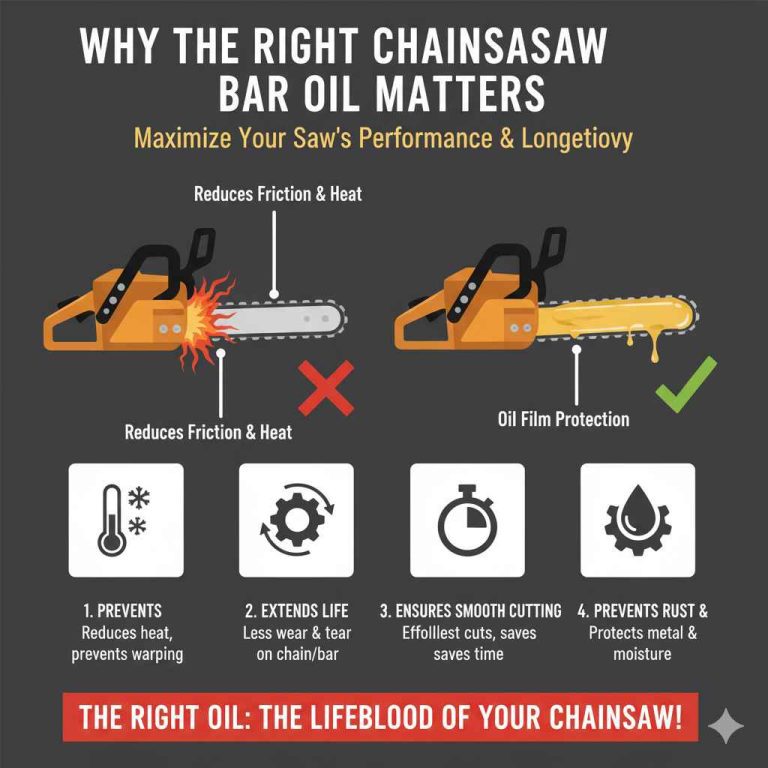 What Oil for Chainsaw Bar: Essential Guide
