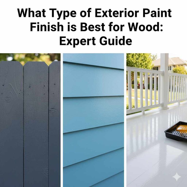 What Type of Exterior Paint Finish is Best for Wood: Expert Guide