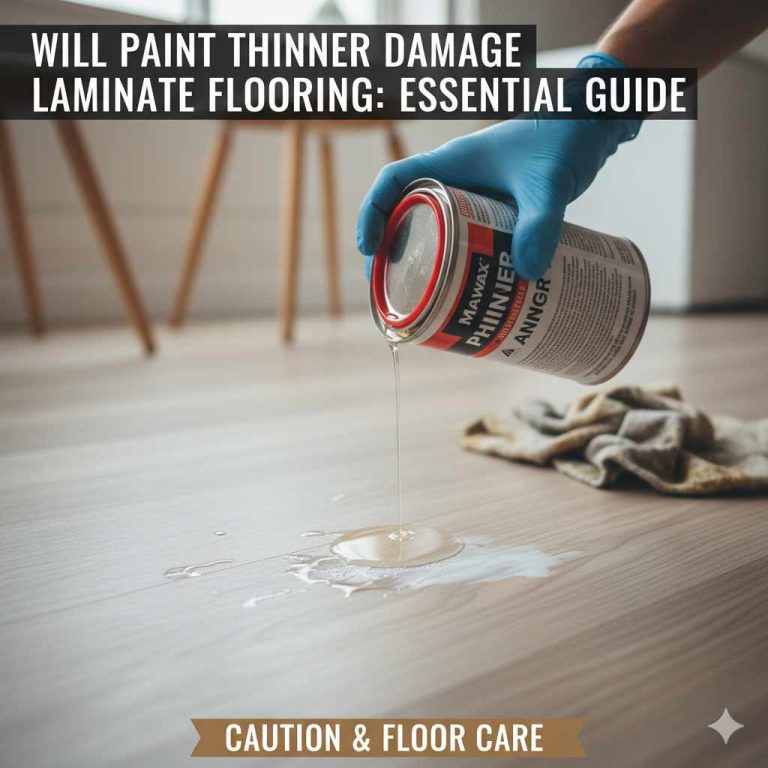 Will Paint Thinner Damage Laminate Flooring: Essential Guide
