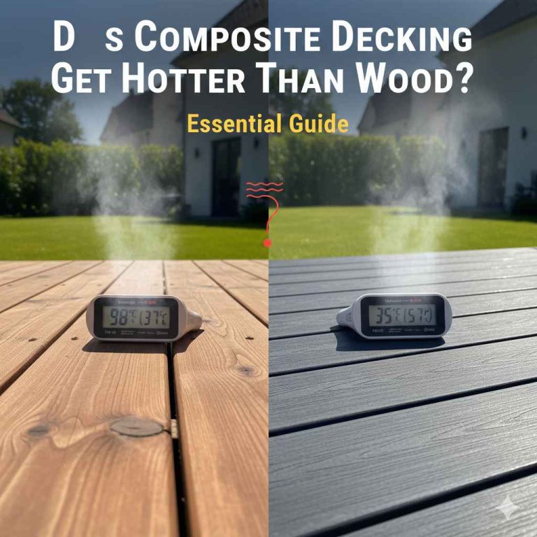 Does Composite Decking Get Hotter Than Wood? Essential Guide