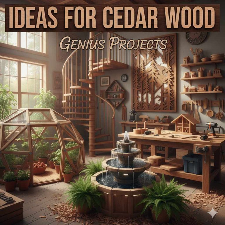 Ideas for Cedar Wood: Genius Projects