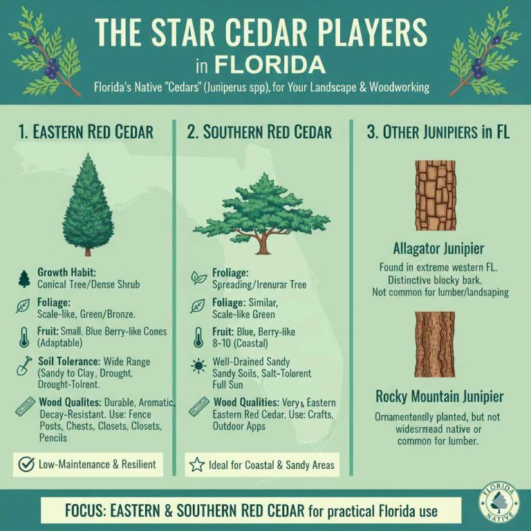What Cedar Trees Grow in Florida: Essential Guide